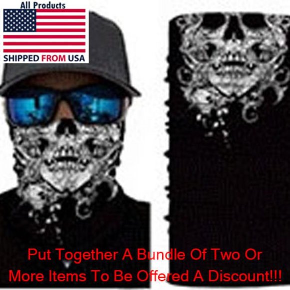 Generic | Accessories | Skull Mask Scarf 4 | Poshmark